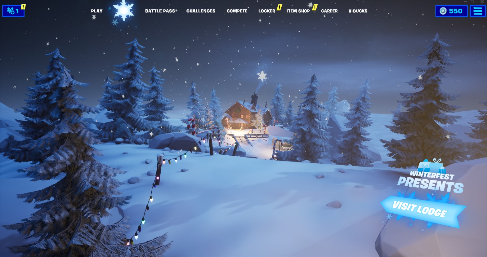 How To Search A Holiday Stocking In The Winterfest Cabin In Fortnite ...