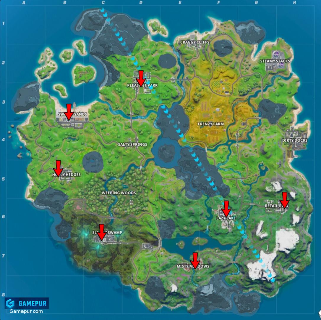 Where to Dance at Holiday Trees in Different Named Locations in ...