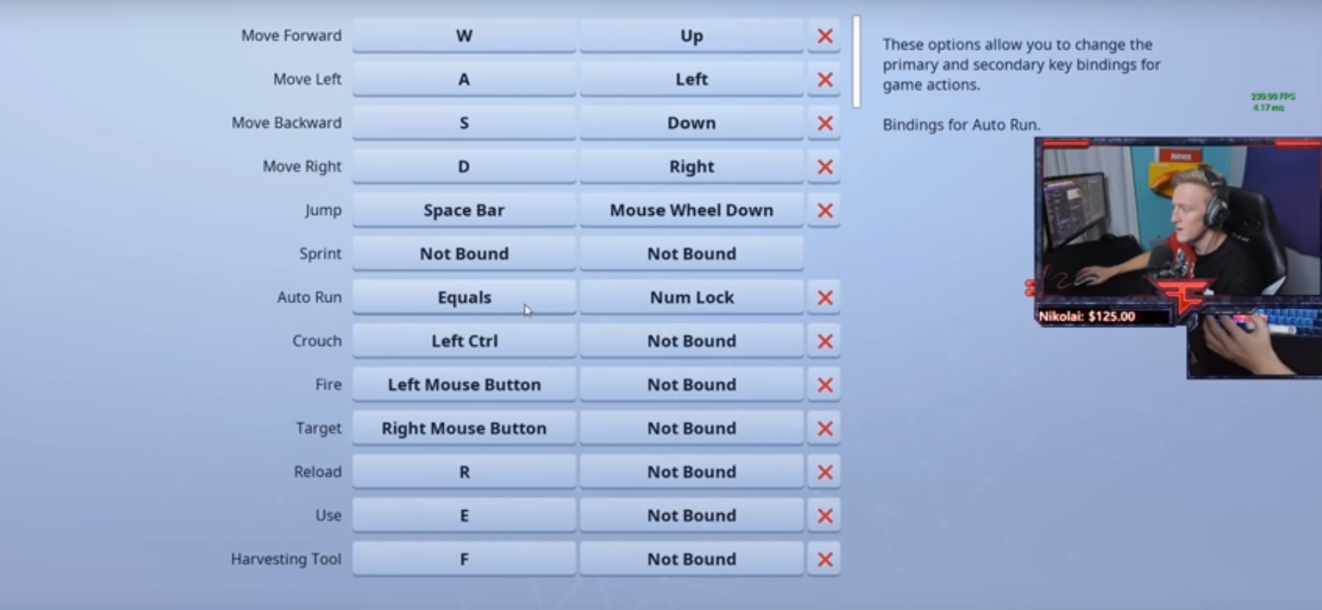 What are Tfue's Fortnite Sensitivity and Keybind Settings? - Gamepur