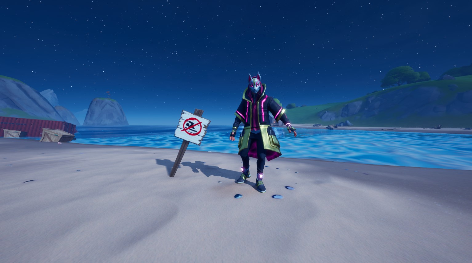 Where to Swim at Different No Swimming Signs in Fortnite Chapter 2 ...