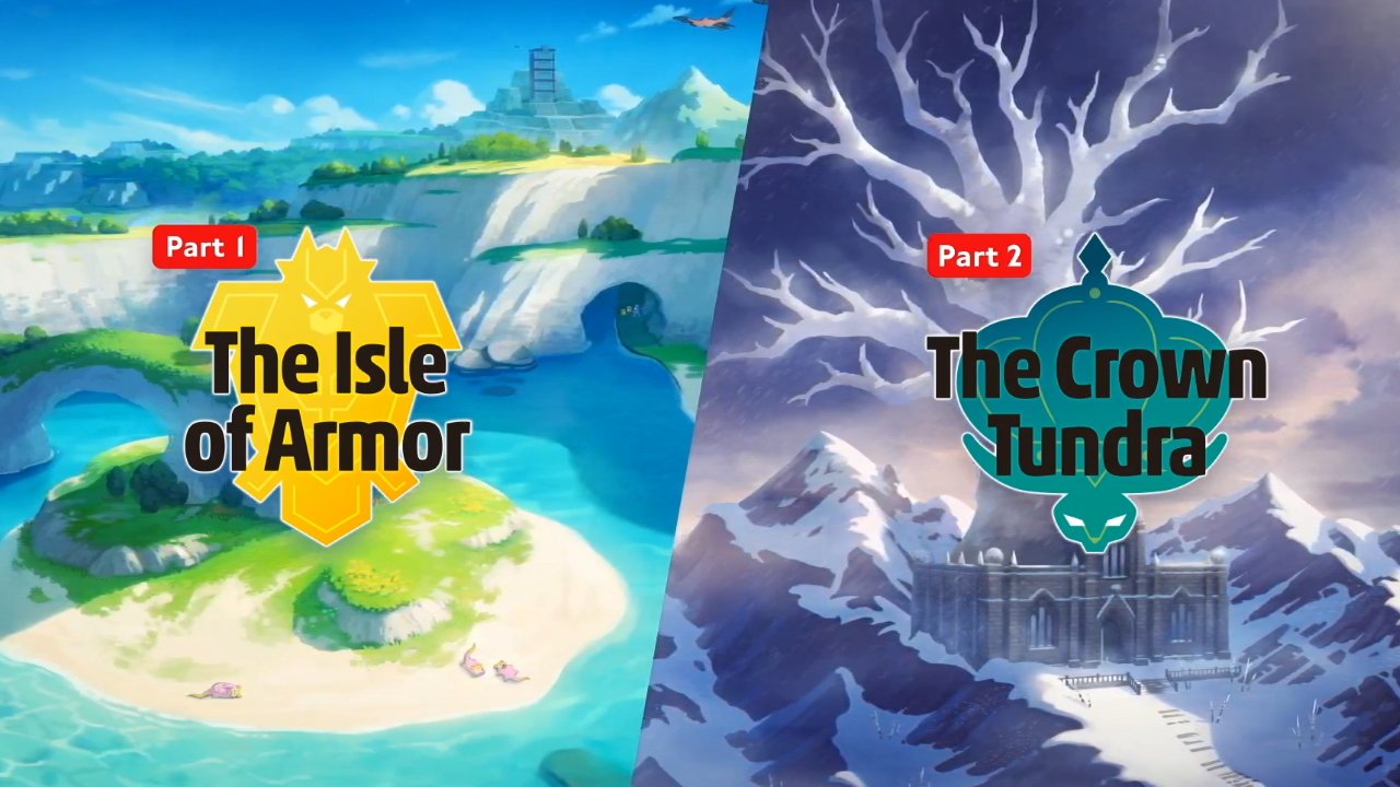All version exclusives in Pokemon Sword and Shield The Isle of Armor ...