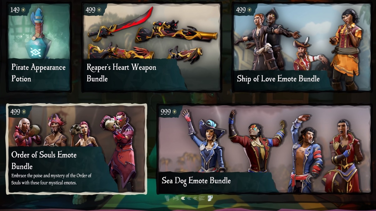 How to buy a Pirate Appearance Potion in Sea of Thieves - Gamepur