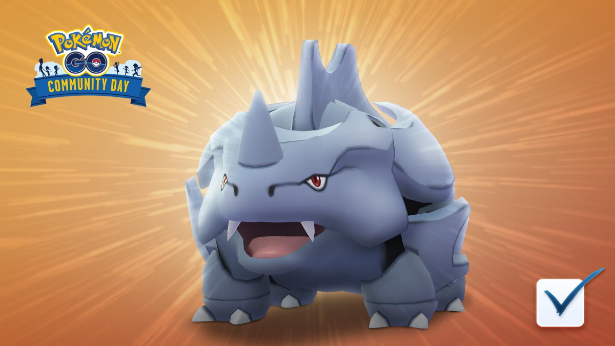 How to catch a Shiny Rhyhorn in Pokémon Go - Gamepur