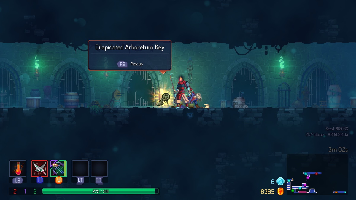 How to get the Dilapidated Arboretum Key in Dead Cells The Bad Seed ...