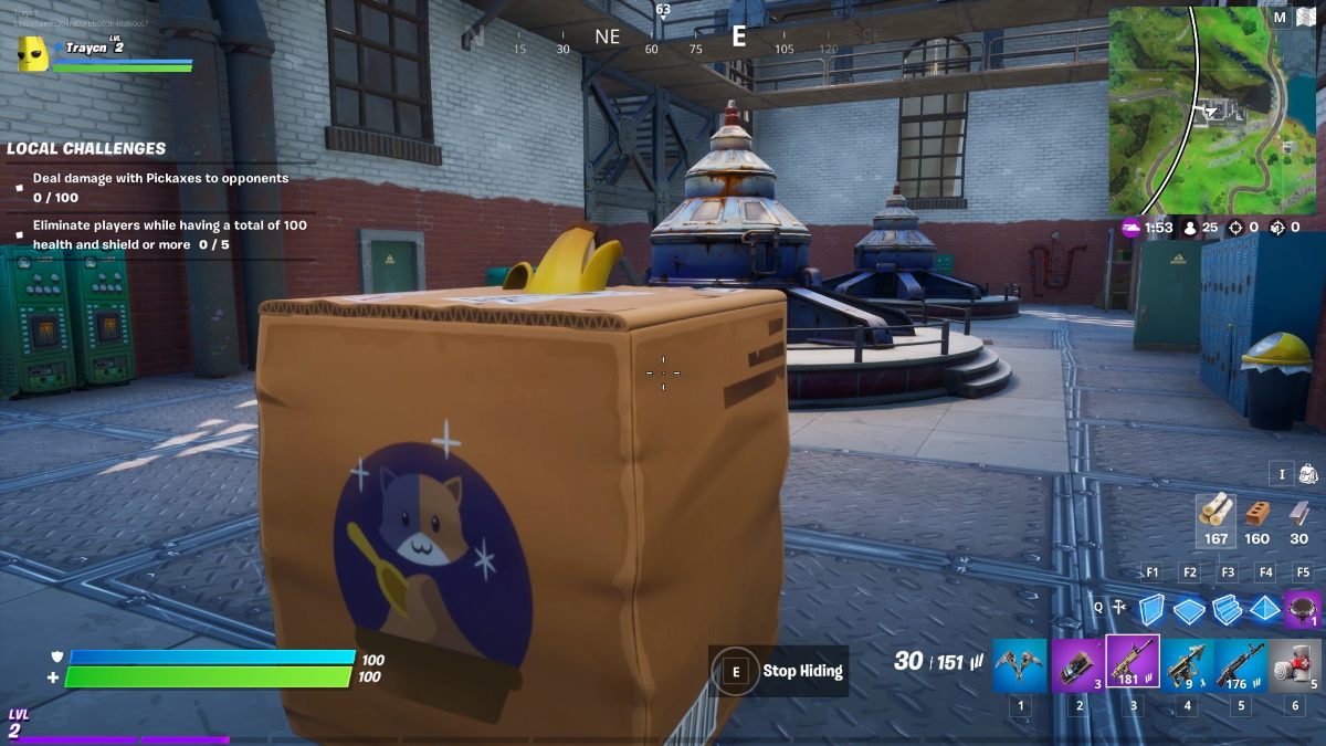 How to get and use cardboard boxes in Fortnite Chapter 2 Season 2 - Gamepur
