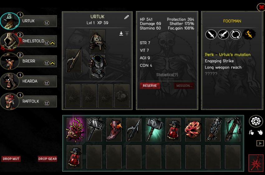 How mutator items work in Urtuk: The Desolation - Gamepur