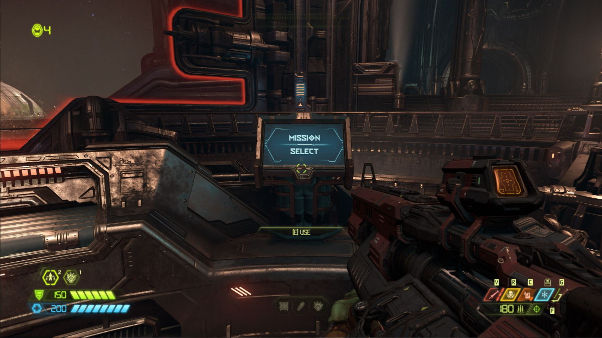 How to use and find mission select in Doom: Eternal - Gamepur