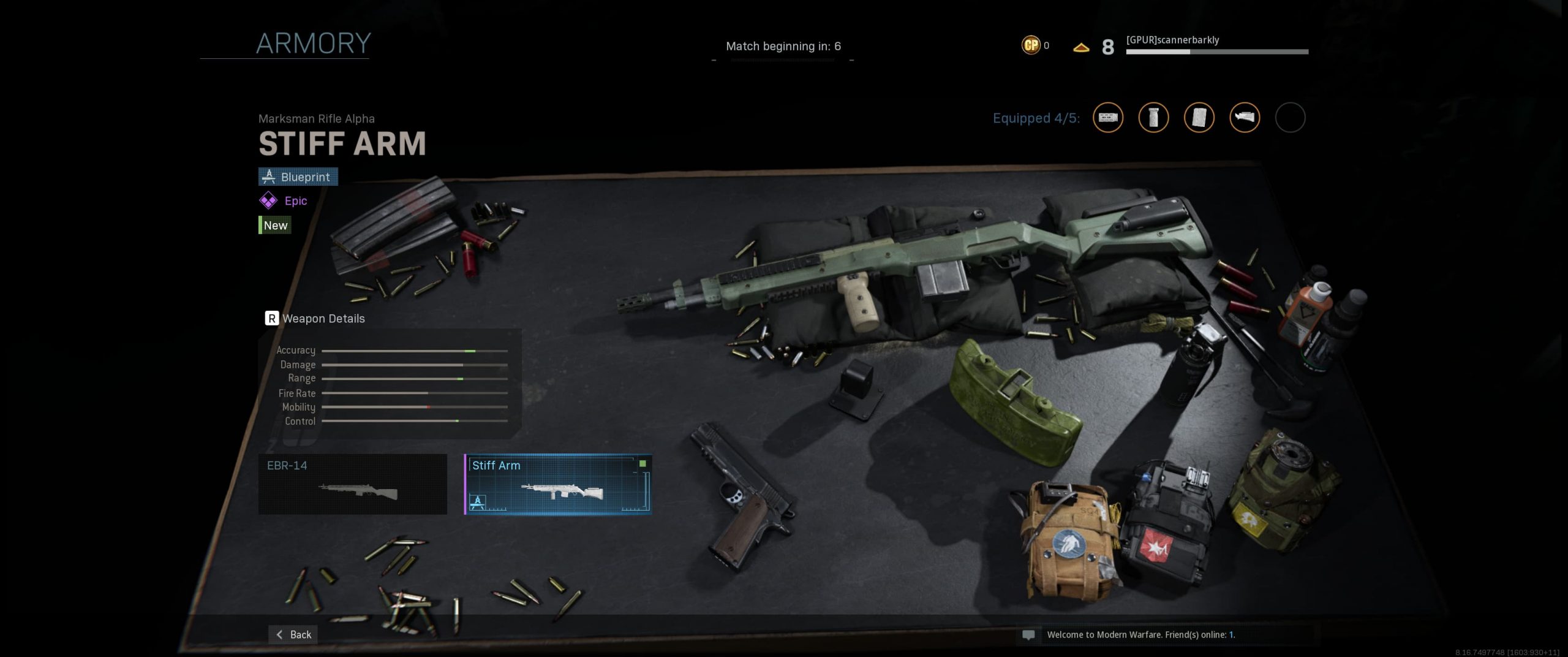 How to get the Stiff Arm Marksman Rifle in Call of Duty: Warzone - Gamepur