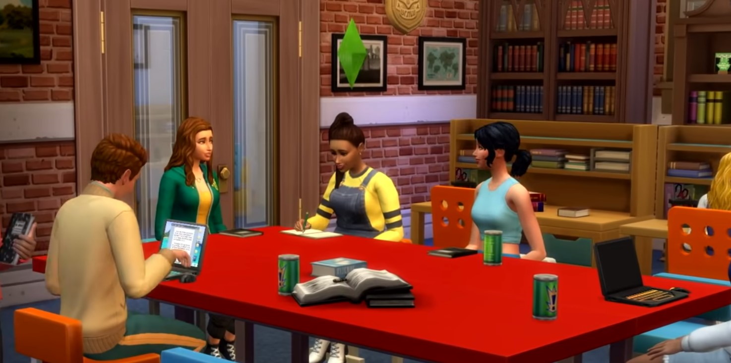 How to do homework in The Sims 4 - Gamepur