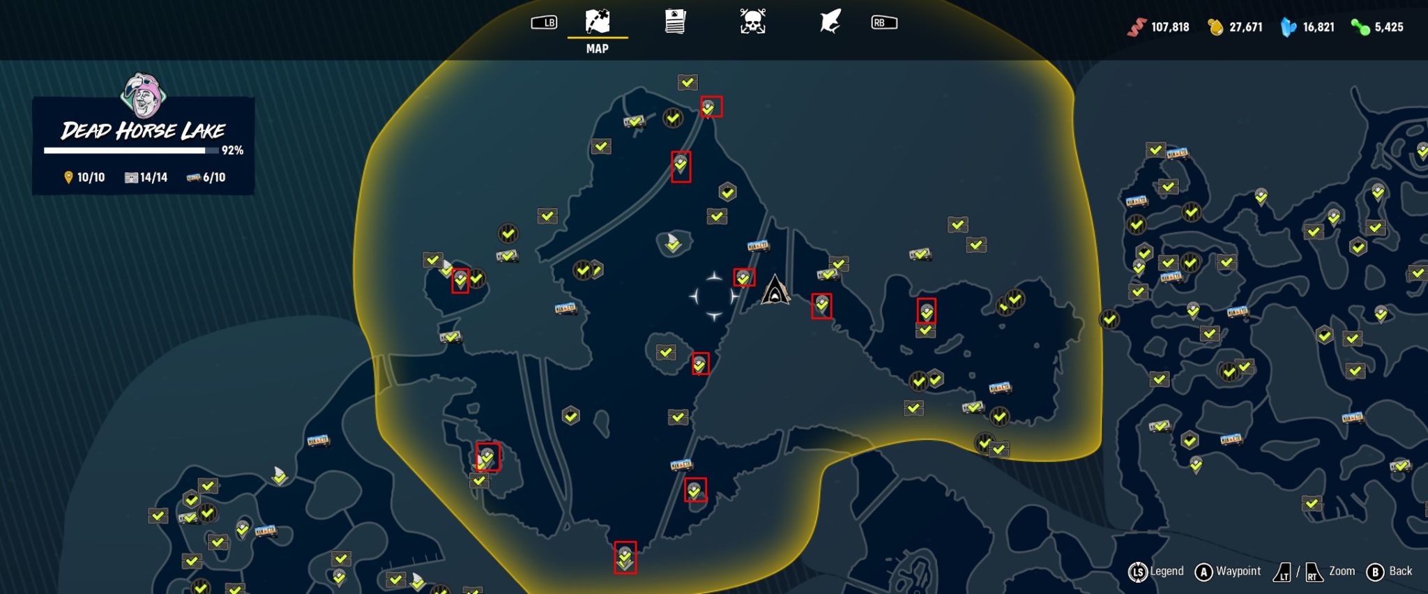 All Golden Shores Landmark locations in Maneater - Gamepur