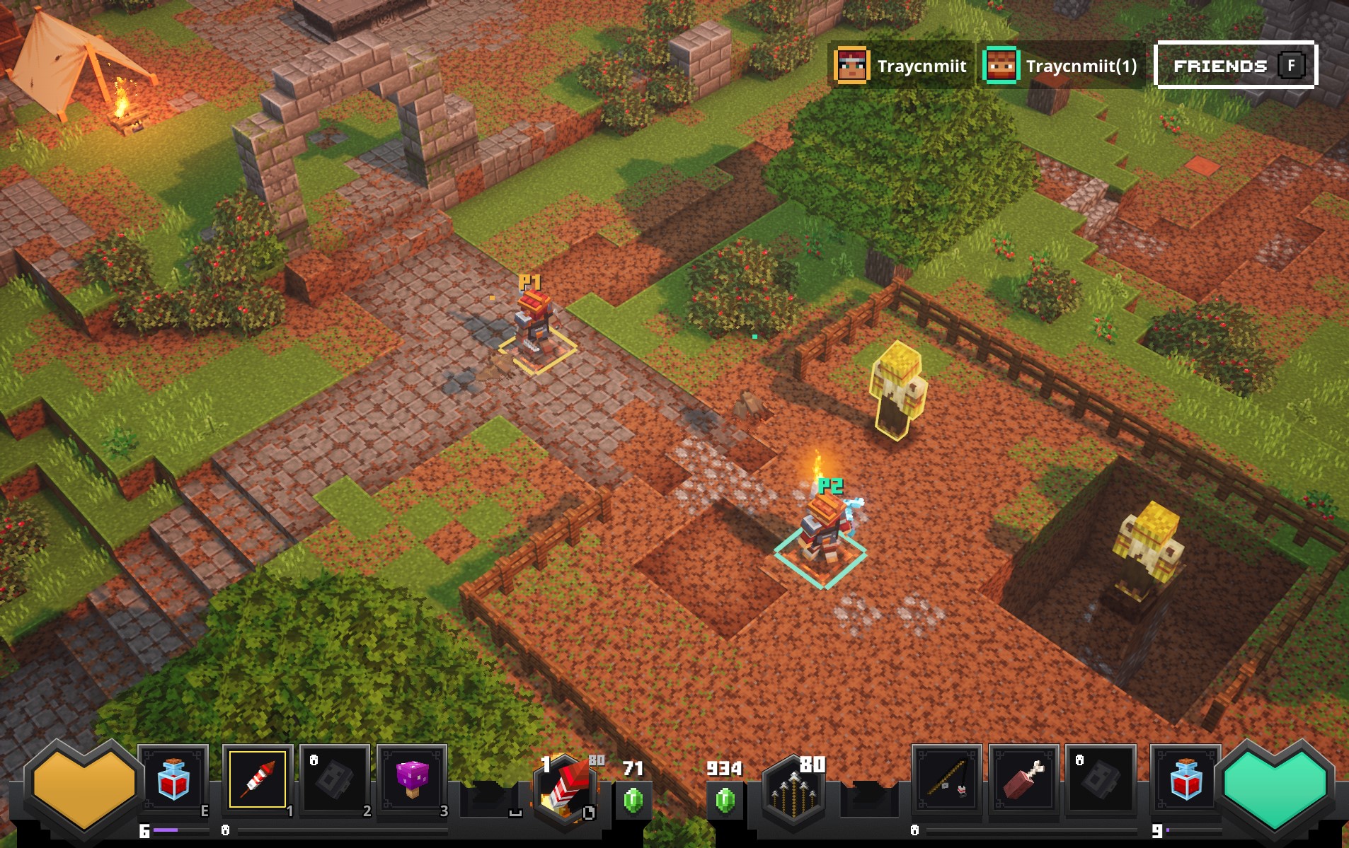 How to play local co-op and multiplayer in Minecraft Dungeons - Gamepur