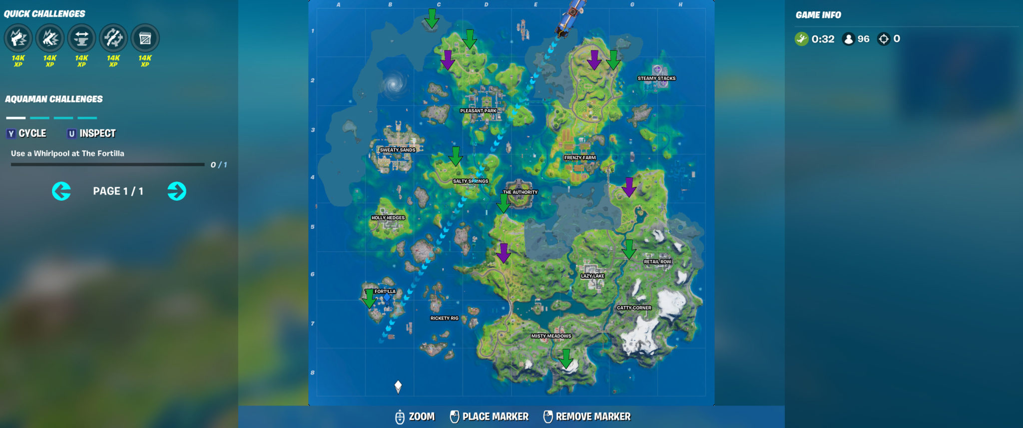 All XP Coin locations in Fortnite Chapter 2 Season 3 - Gamepur
