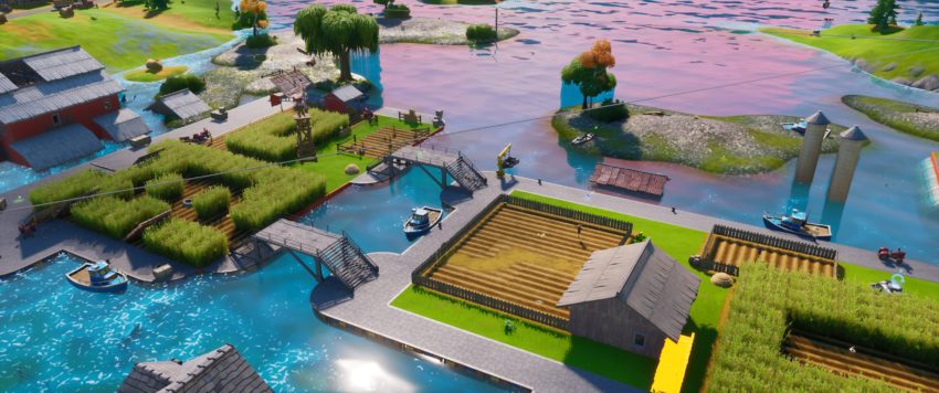 How to deal damage from inside a cornfield at Frenzy Farm in Fortnite ...