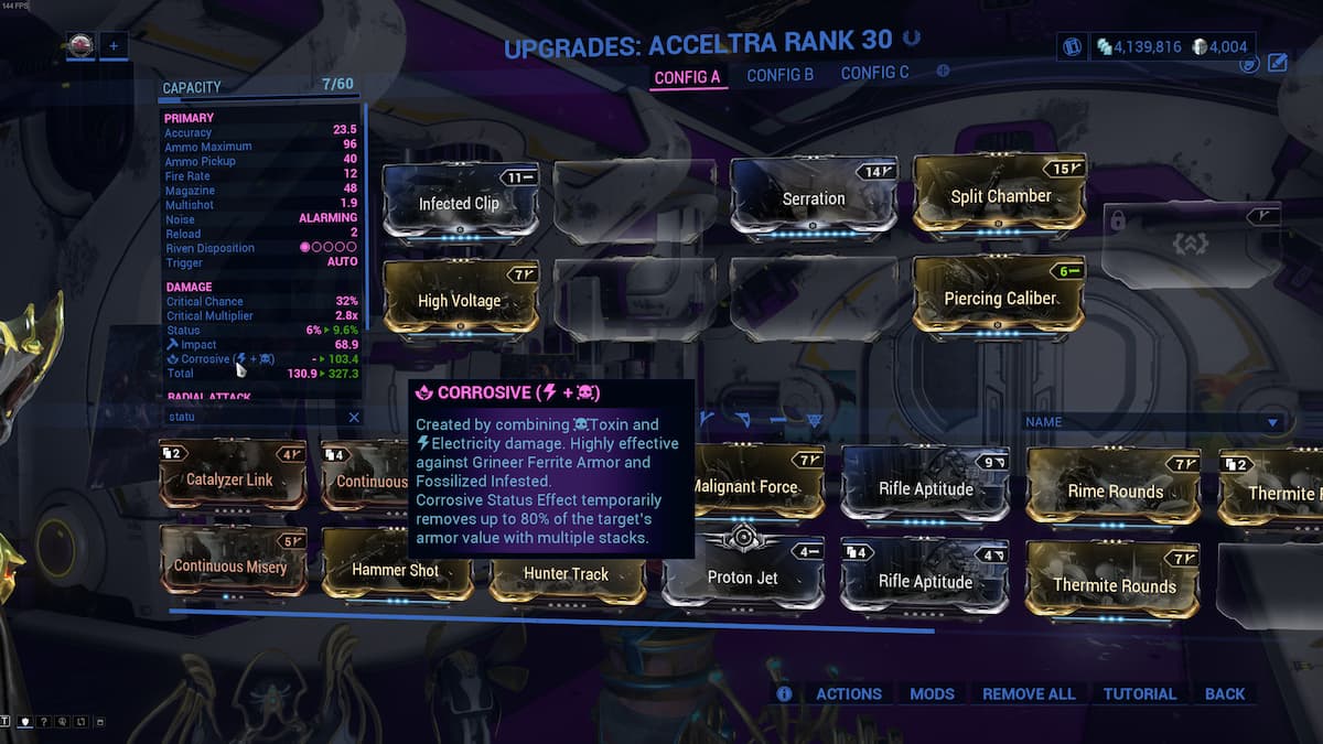 How Corrosive damage works in Warframe - Gamepur