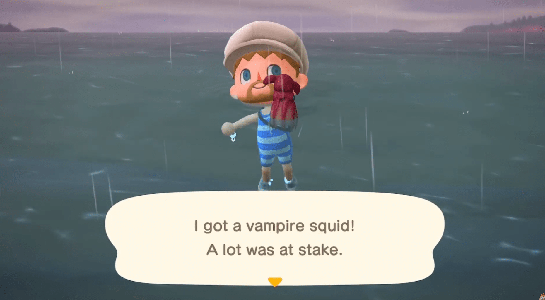 How to catch a Vampire Squid in Animal Crossing: New Horizons - Gamepur