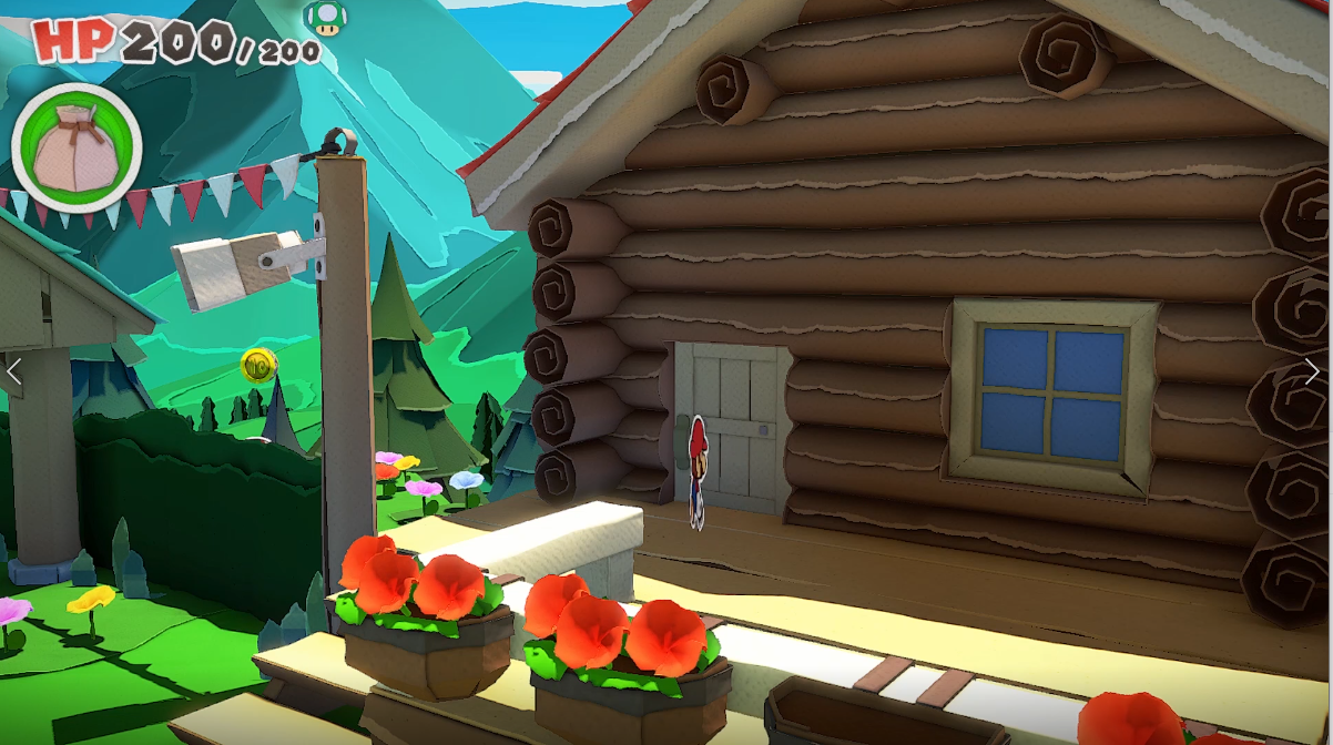 How to get into the Cabin in Whispering Woods in Paper Mario The ...