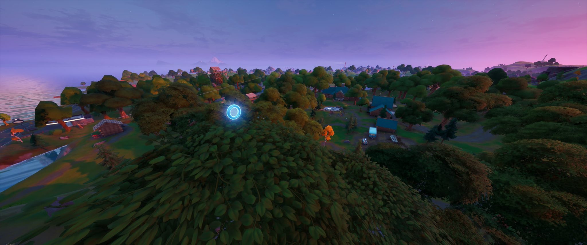 Where to collect Floating Rings at Weeping Woods in Fortnite Chapter 2 ...