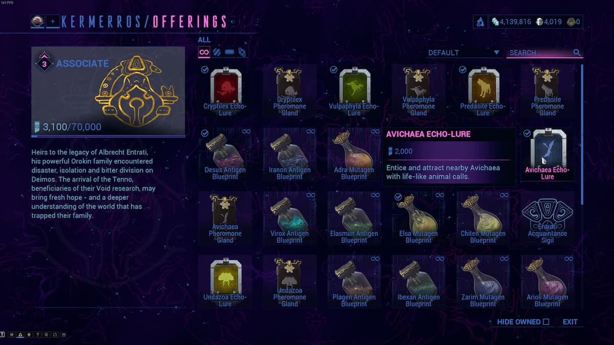 Warframe: How to Get Common Avichaea Tags - Gamepur