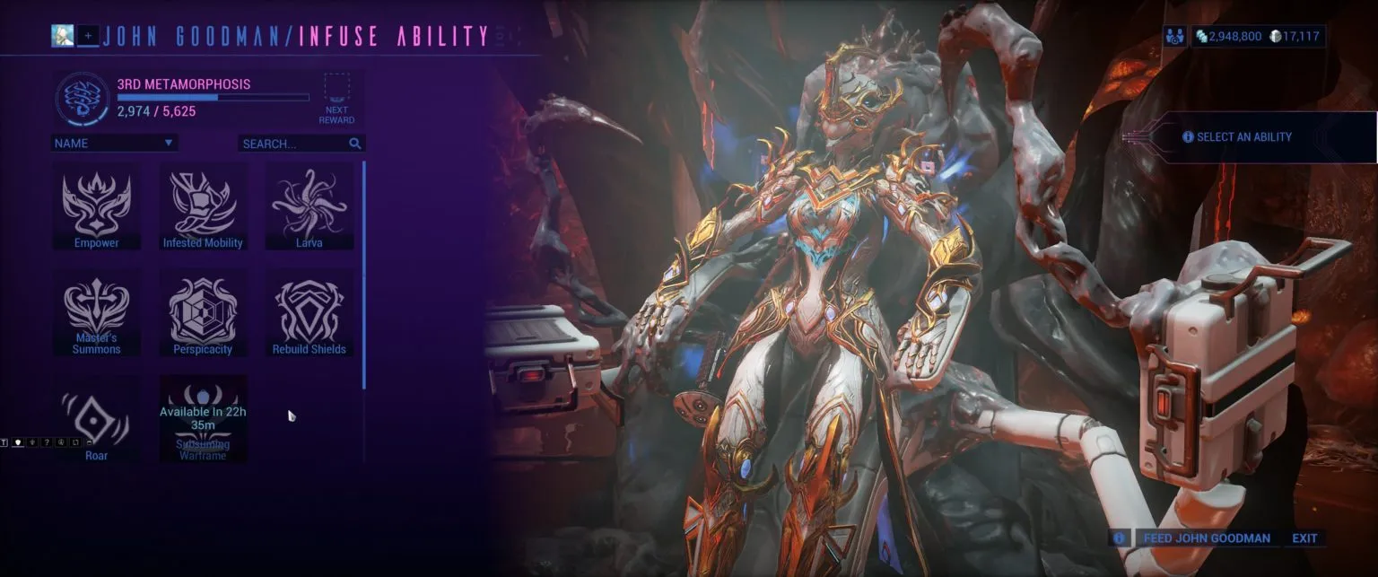 How to use the Helminth System in Warframe - Gamepur