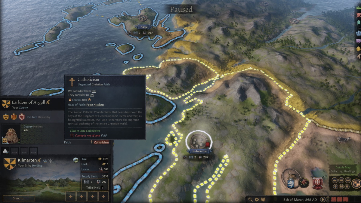 How to convert a population to your faith in Crusader Kings 3 - Gamepur