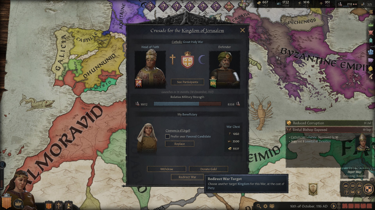 How do Crusades work in Crusader Kings 3 - Gamepur