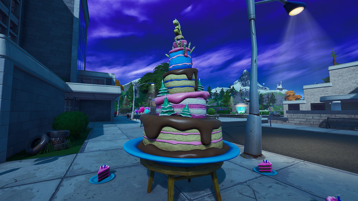 Where to find birthday cakes in Fortnite - all ten birthday cake ...