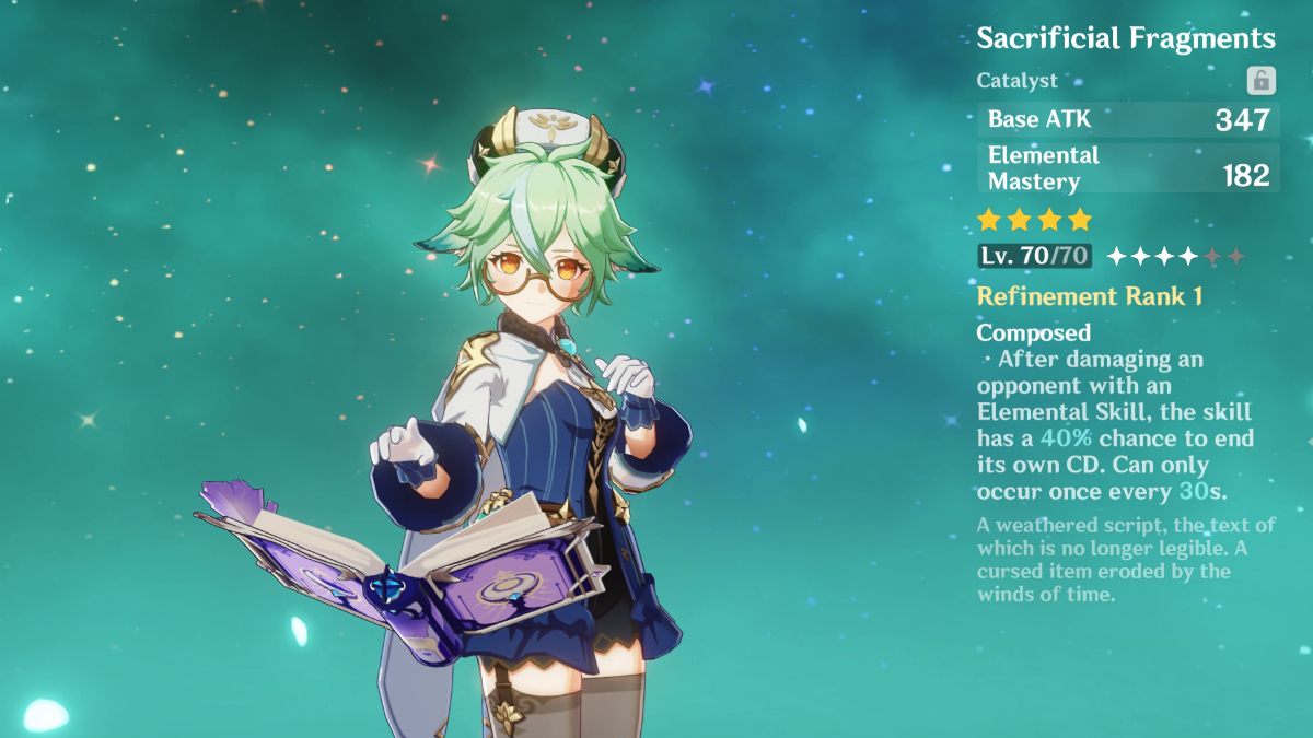 Best Sucrose build in Genshin Impact - Gamepur