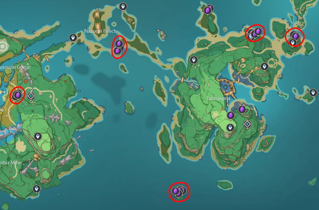 The best places to farm Electro Crystal in Genshin Impact - Gamepur