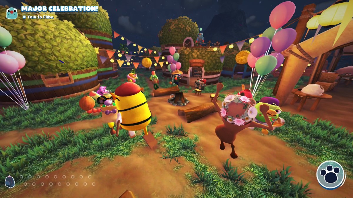 How to get everyone to dance at the party in Snaxburg - Bugsnax - Gamepur