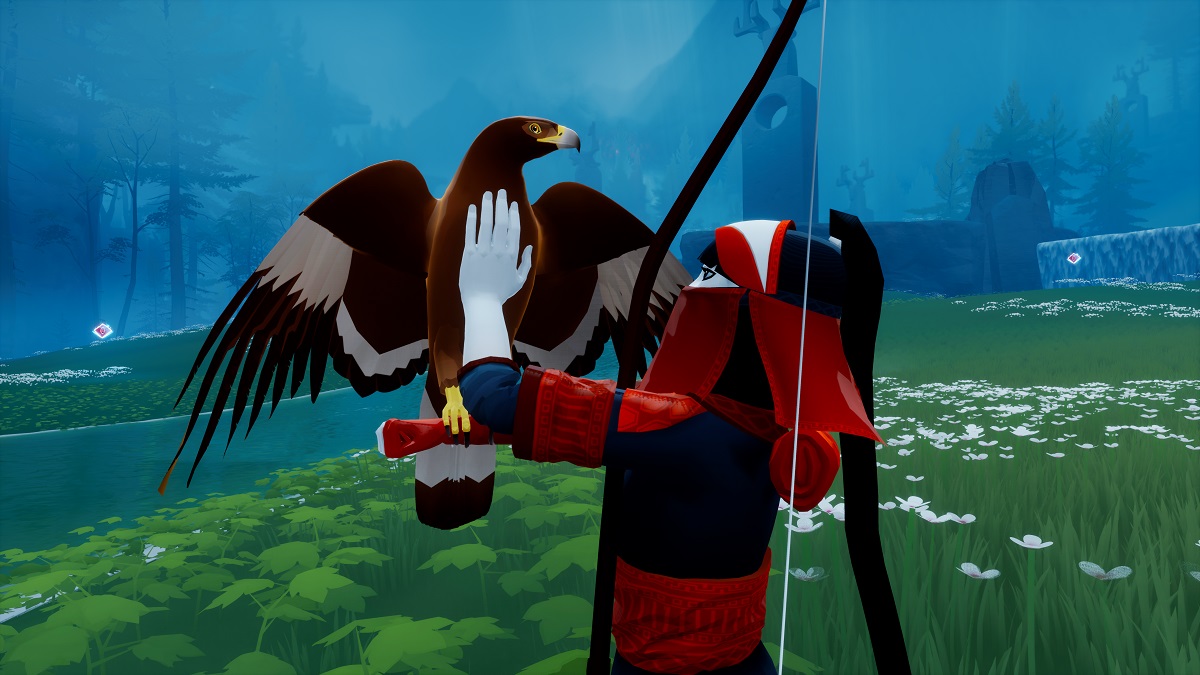 How to command your falcon in The Pathless - Gamepur