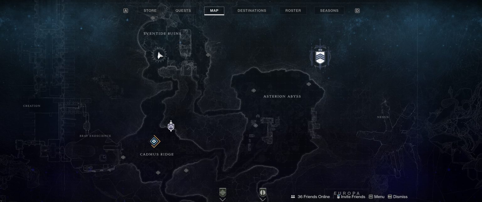 All nine dead Exo locations in Destiny 2 - Salvage the Past Triumph ...