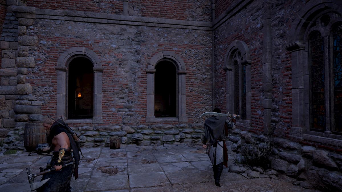 How to raid St. Albannes monastery and find Fulke in Assassin's Creed ...