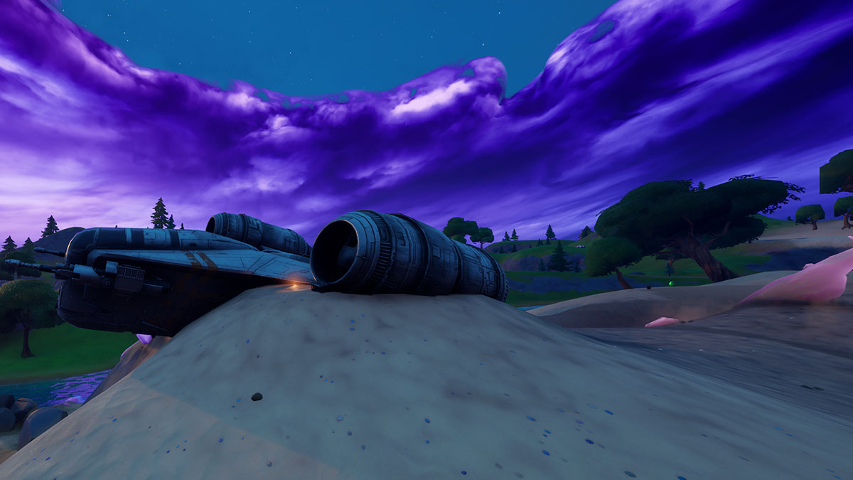 Where to find the Razor Crest in Fortnite Chapter 2 Season 5 - Gamepur