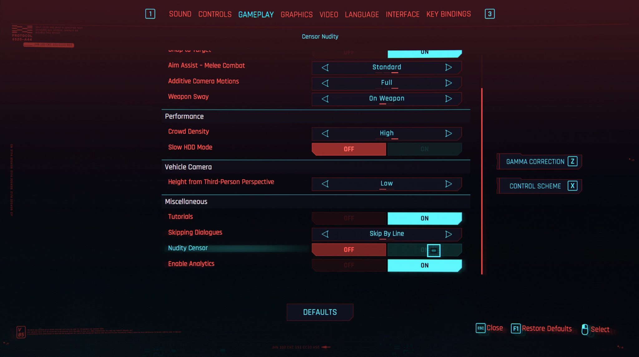 How to turn off genitals in Cyberpunk 2077 - Gamepur