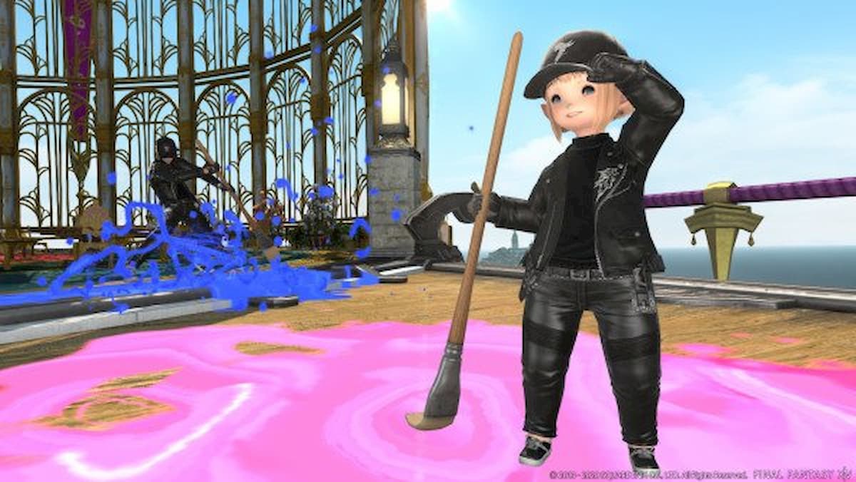 Where to get the paint emote in Final Fantasy XIV - Gamepur
