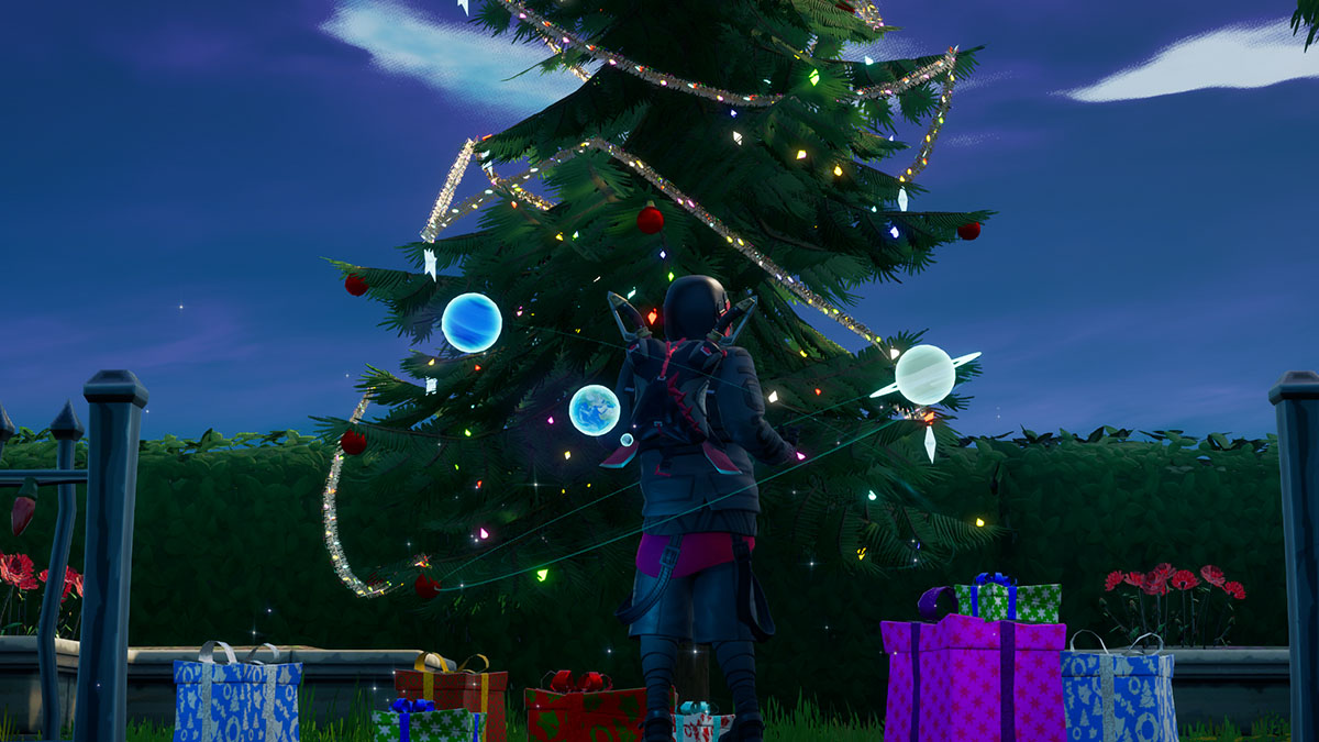 Where to dance at different Holiday Tree locations in Fortnite ...