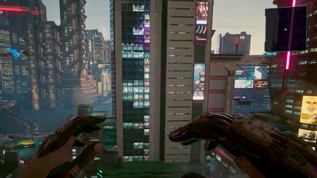 How to fly in Cyberpunk 2077 - Gamepur