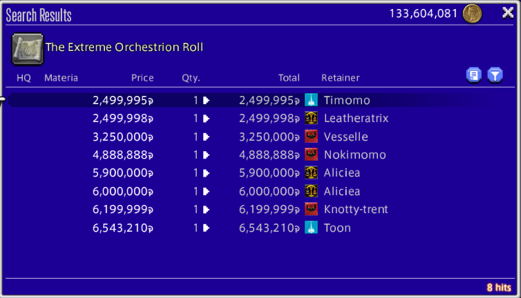 Where to get The Extreme music orchestrion roll in Final Fantasy XIV - Gamepur