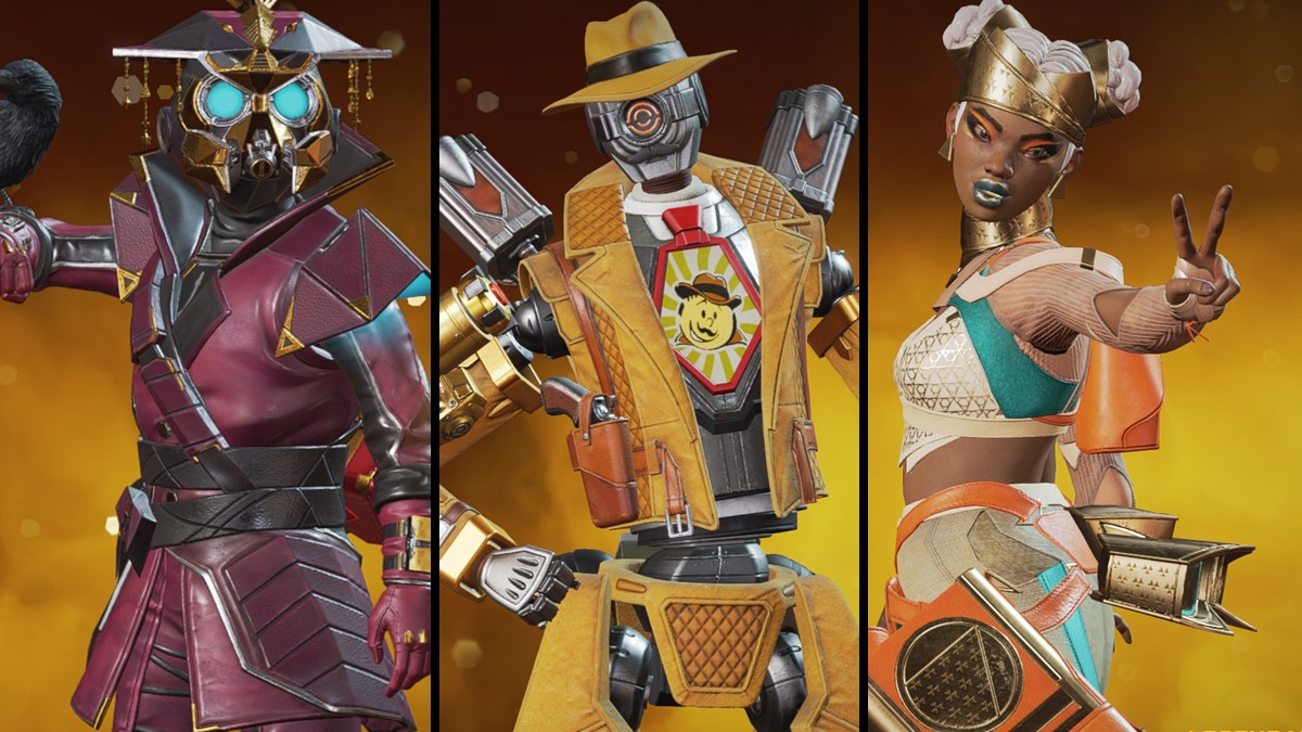 All Legend skins for the Fight Night Collection Event in Apex Legends ...