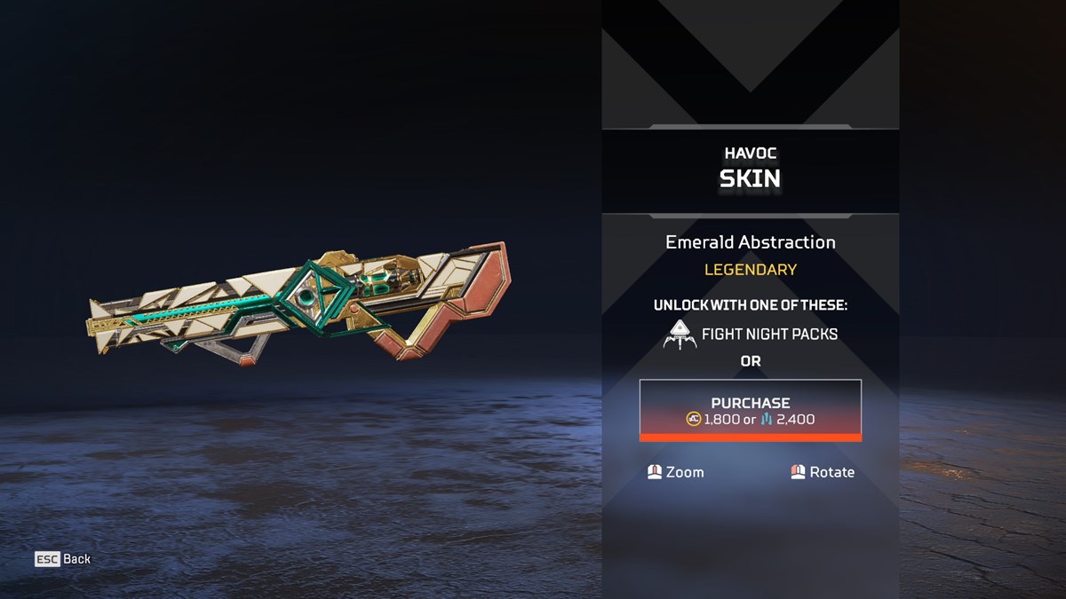 Best weapon skins and other cosmetics for the Fight Night Collection ...
