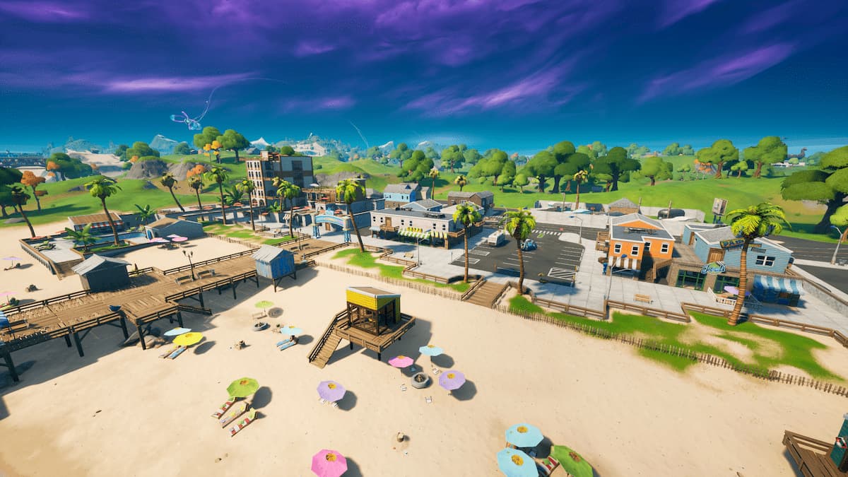 Where to collect books from Holly Hedges and Sweaty Sands - Fortnite ...