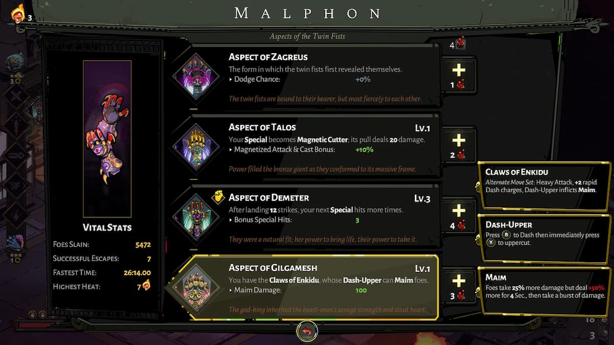 How to unlock all Weapon Aspects in Hades - Gamepur