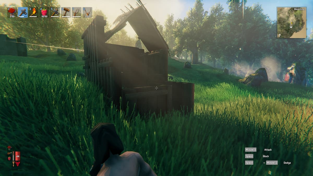 How to build a shelter in Valheim - Gamepur