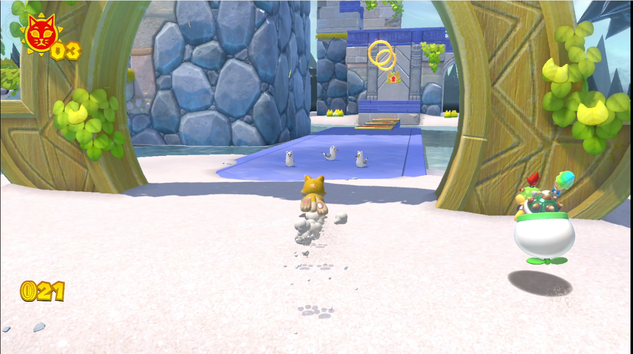 All Pounce Bounce Isle Cat Shine Shards locations in Bowser's Fury ...