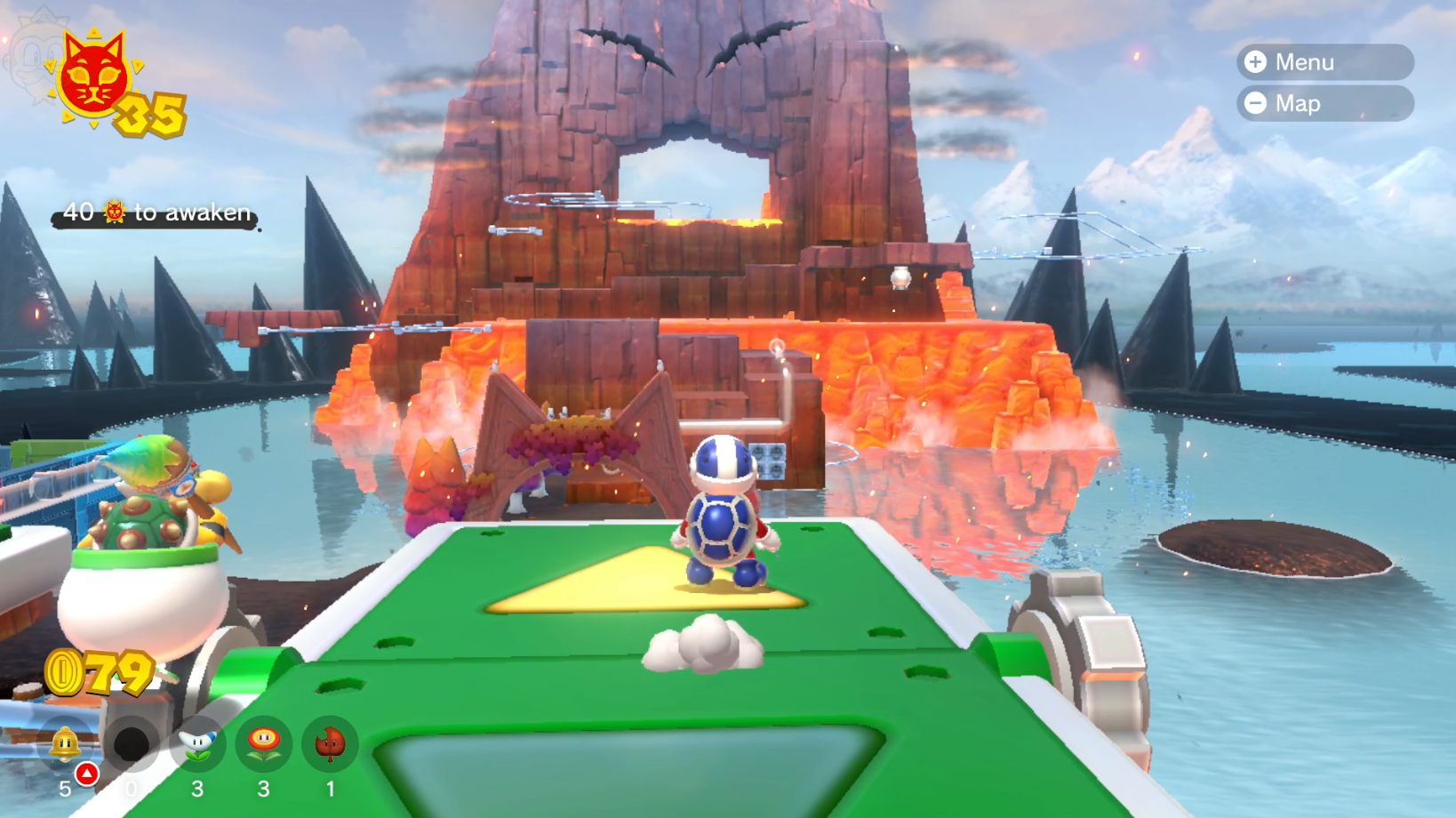 All Mount Magmeow Cat Shine Shards locations in Bowser's Fury - Gamepur