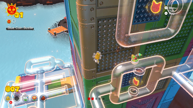 All Pipe Path Tower Cat Shine Shards locations in Bowser's Fury - Gamepur