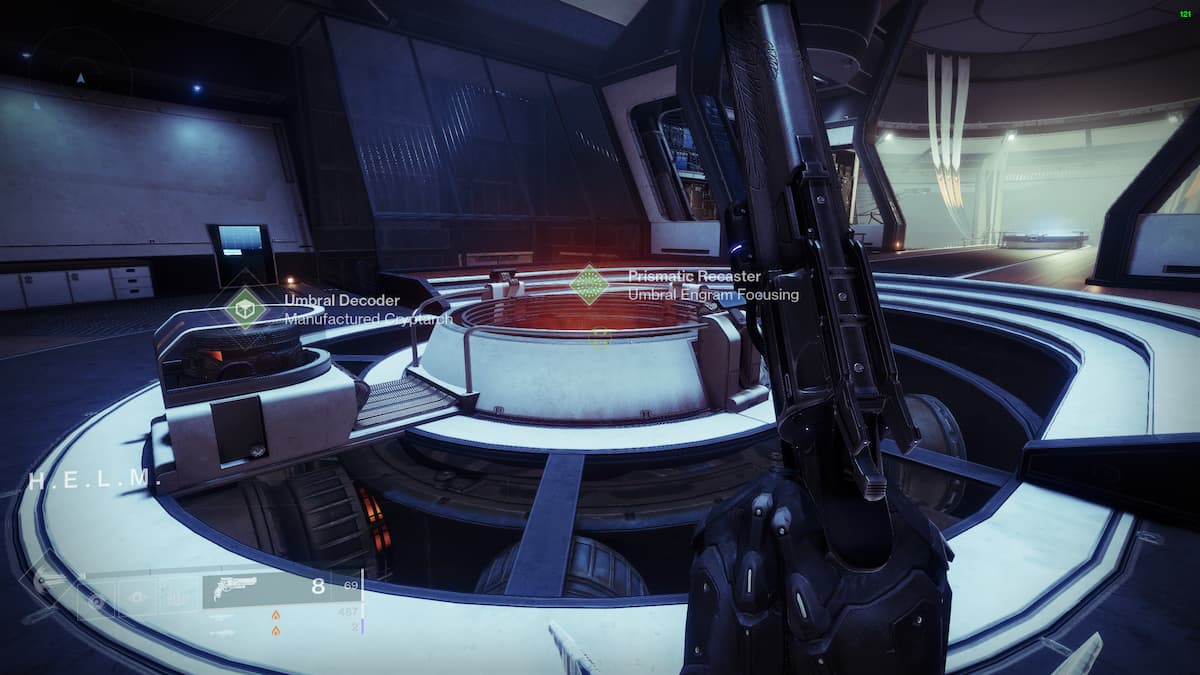 How to focus Umbral Engrams with the Prismatic Recaster in Destiny 2 ...