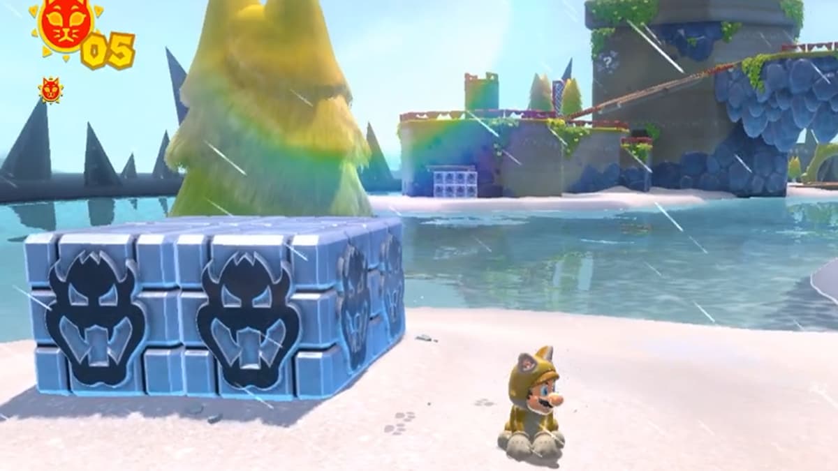 How to destroy Bowser blocks in Super Mario 3D World + Bowser's Fury ...
