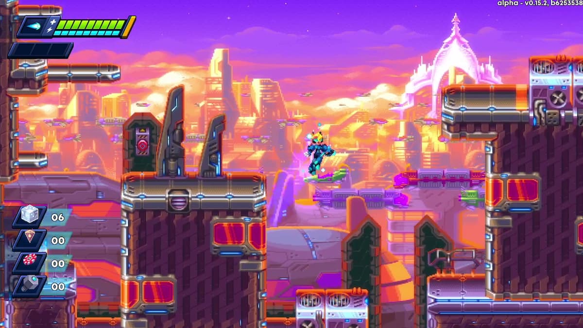 How to perform a boost jump and wall jump in 30XX - Gamepur