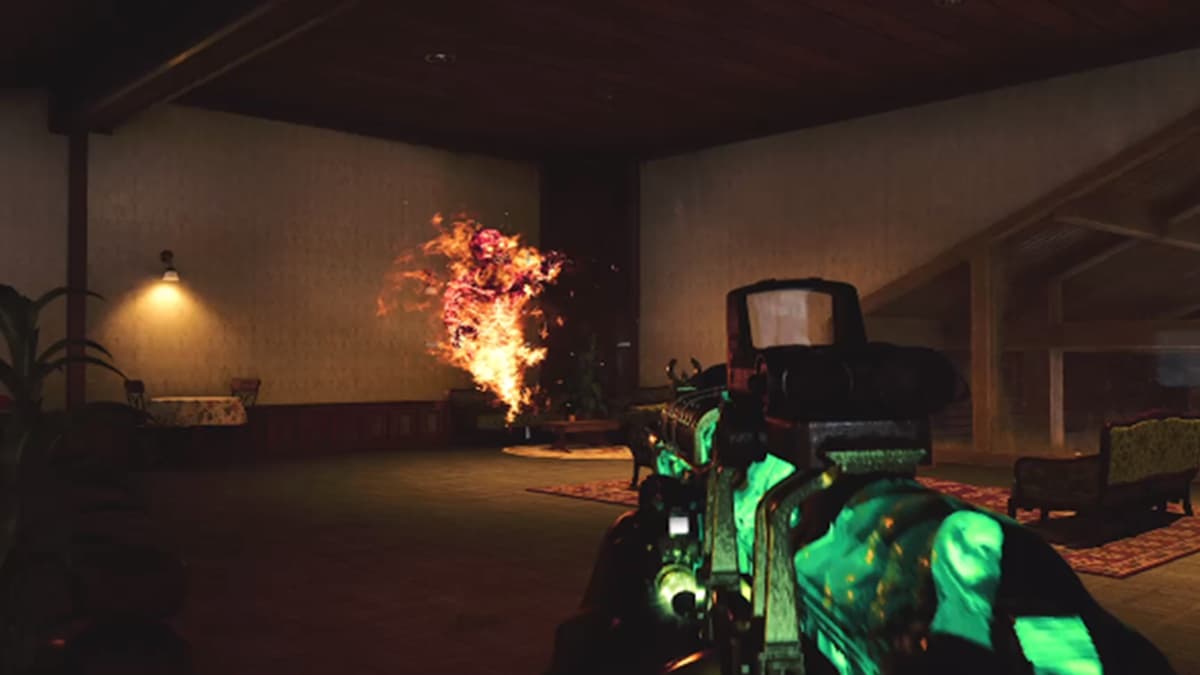 How to get the jump scare by Demented Echoes in Outbreak in Call of Duty: Black Ops Cold War ...